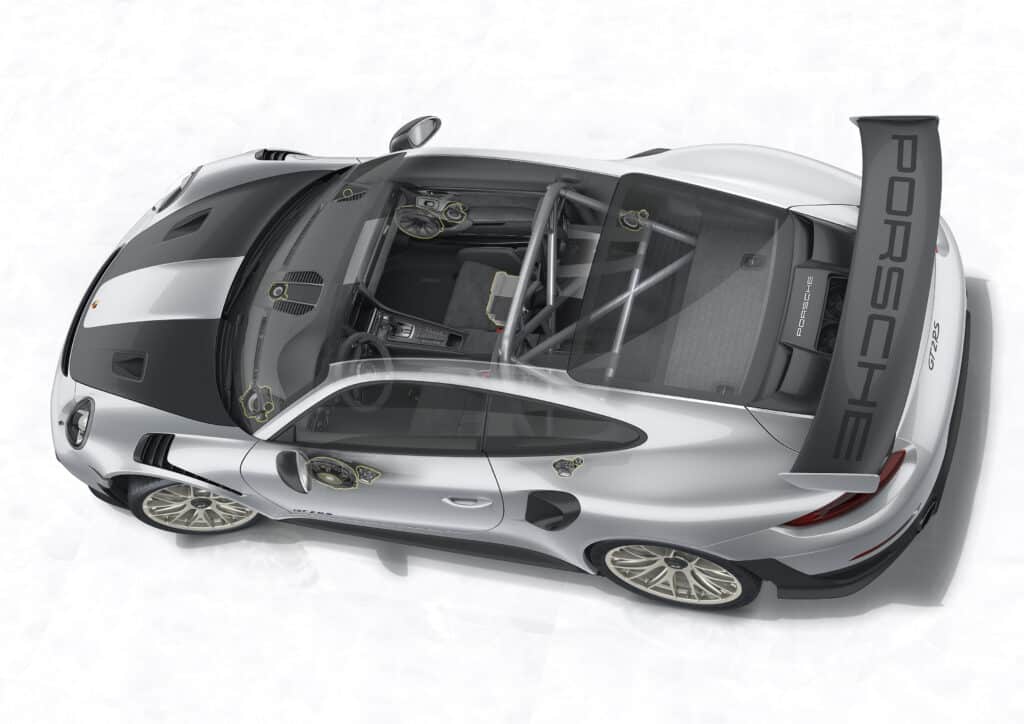 Porsche 911 991 GT2 RS Technical Diagrams (1) | Porsche Knowledge