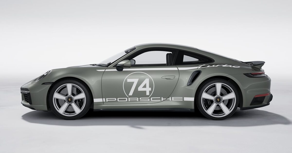 911 Turbo 50 Side Decals 3 | Porsche Knowledge